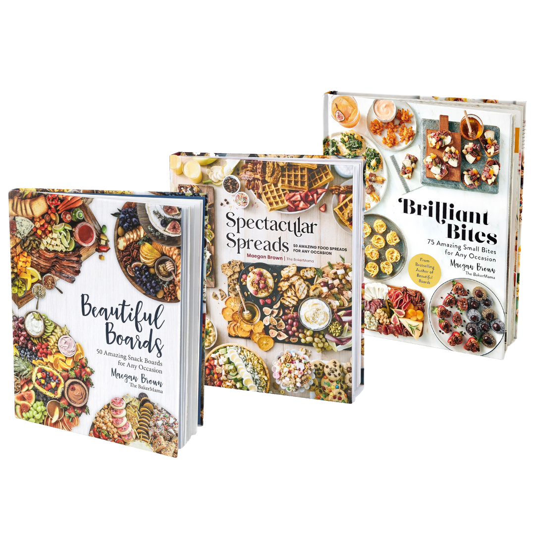 Signed Cookbook Trio – Boards by The BakerMama