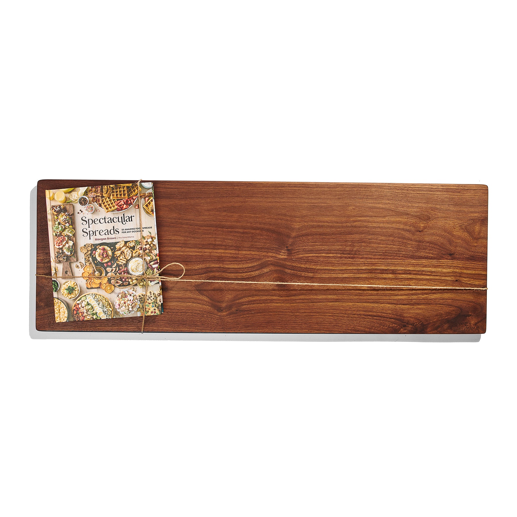 36” x 12” Wood Board - Walnut – Boards by The BakerMama