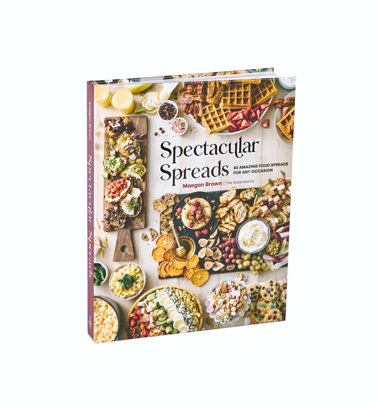 Signed Spectacular Spreads Cookbook – Boards by The BakerMama